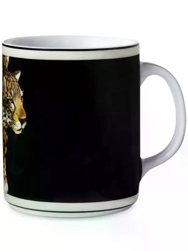 Dolce & Gabbana Leopard-print Porcelain Mug