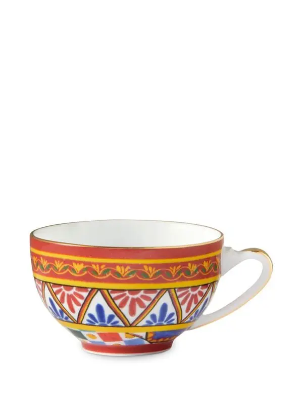 Dolce & Gabbana Carretto Siciliano Porcelain Tea Set