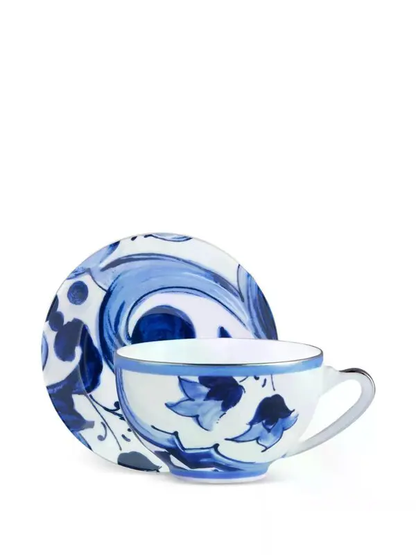 Dolce & Gabbana Blu Mediterraneo Porcelain Tea Set