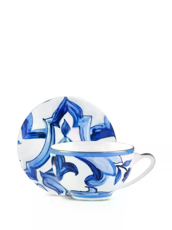 Dolce & Gabbana Archive-print Tea Set