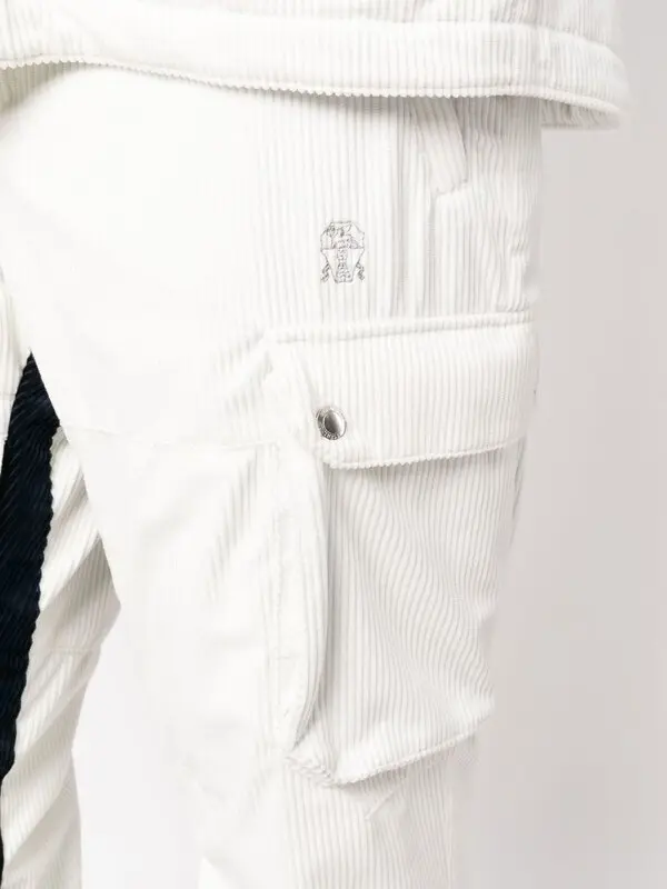 Brunello Cucinelli Corduroy Cargo Trousers