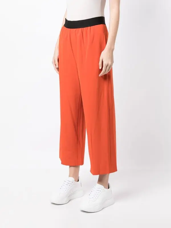 Stella McCartney Straight-leg Cropped Trousers