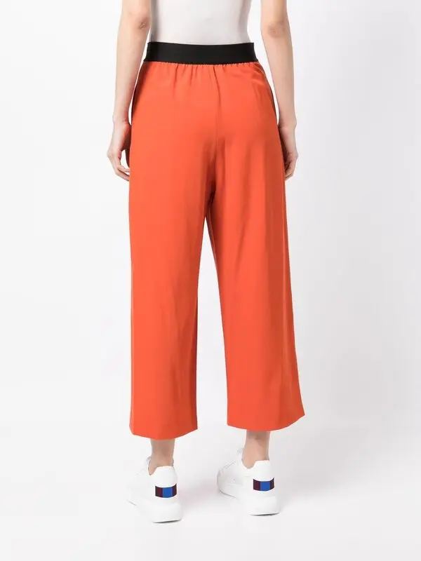 Stella McCartney Straight-leg Cropped Trousers