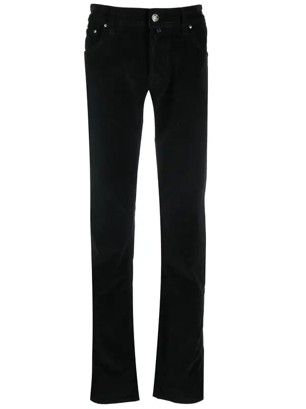 Jacob Cohen Slim-cut Trousers - Black