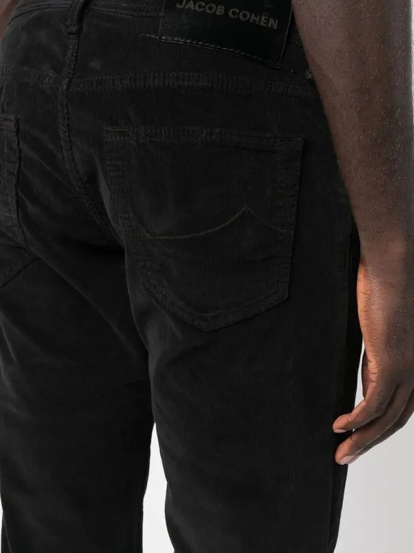 Jacob Cohen Slim-cut Trousers - Black