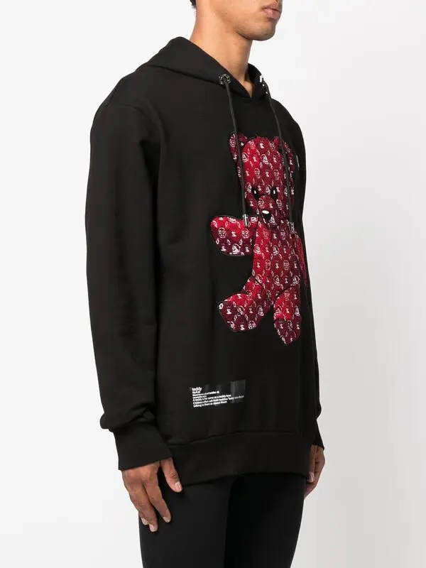 Philipp Plein Teddy Bear Long-sleeve Hoodie