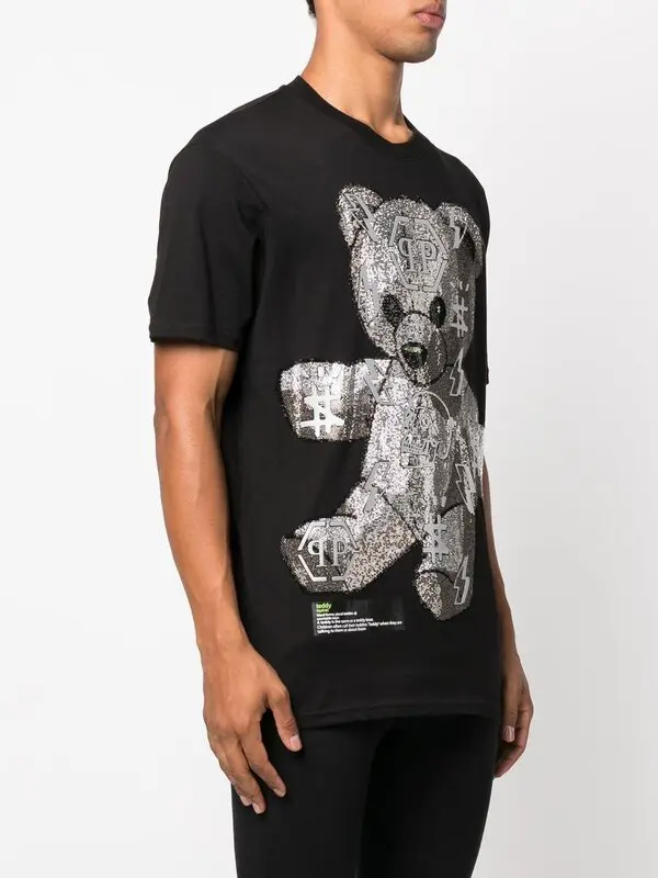 Philipp Plein Teddy Bear Short-sleeve T-shirt