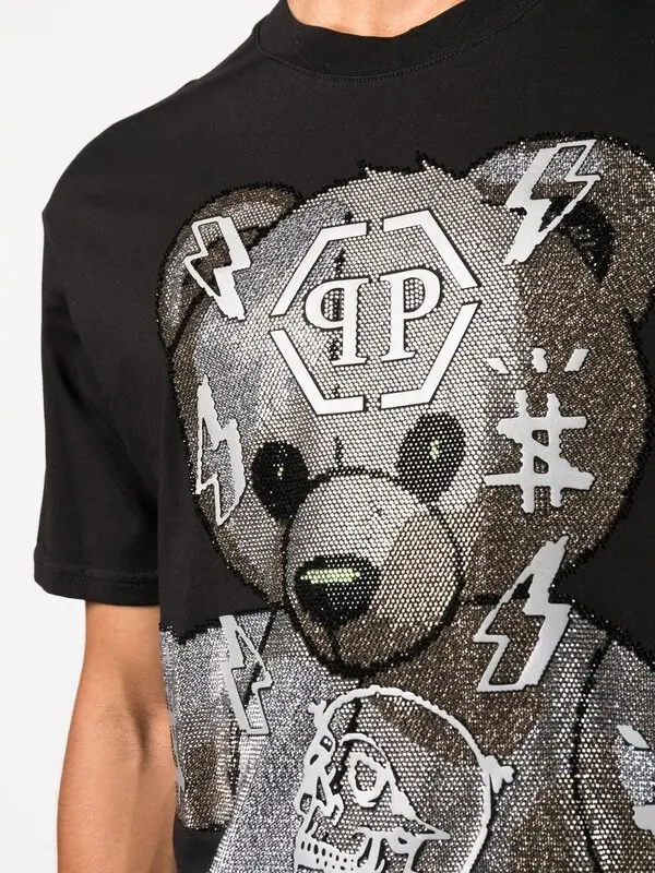 Philipp Plein Teddy Bear Short-sleeve T-shirt