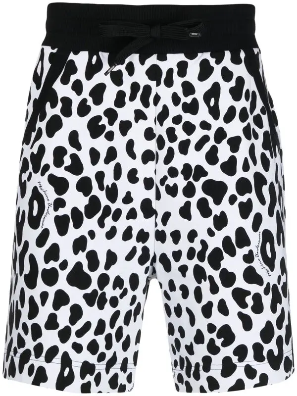 Moschino Leopard Print Shorts