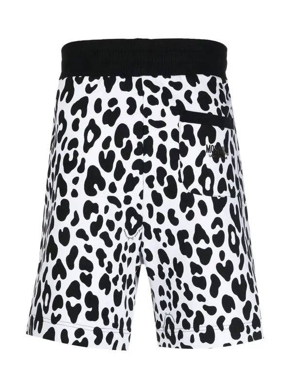 Moschino Leopard Print Shorts