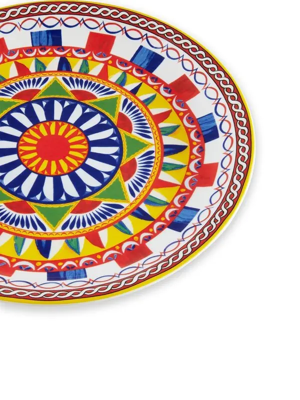 Dolce & Gabbana Carretto Siciliano Porcelain Platter