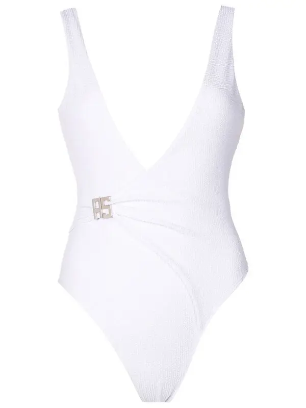 AMIR SLAMA Ribbed Swimsuit