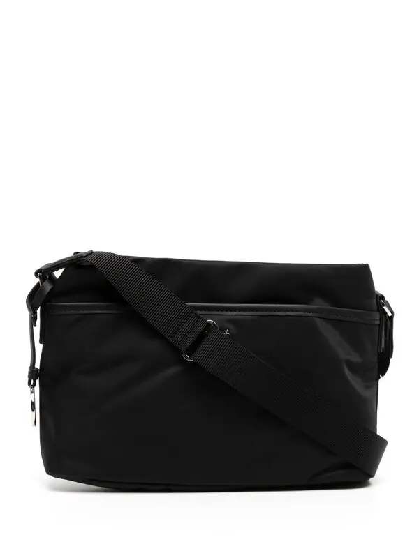 AGNÈS B. Zipped Crossbody Bag With Leather Trim