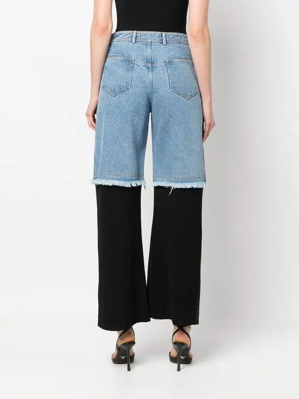 Christopher Esber Deconstruct Straight-leg Jeans