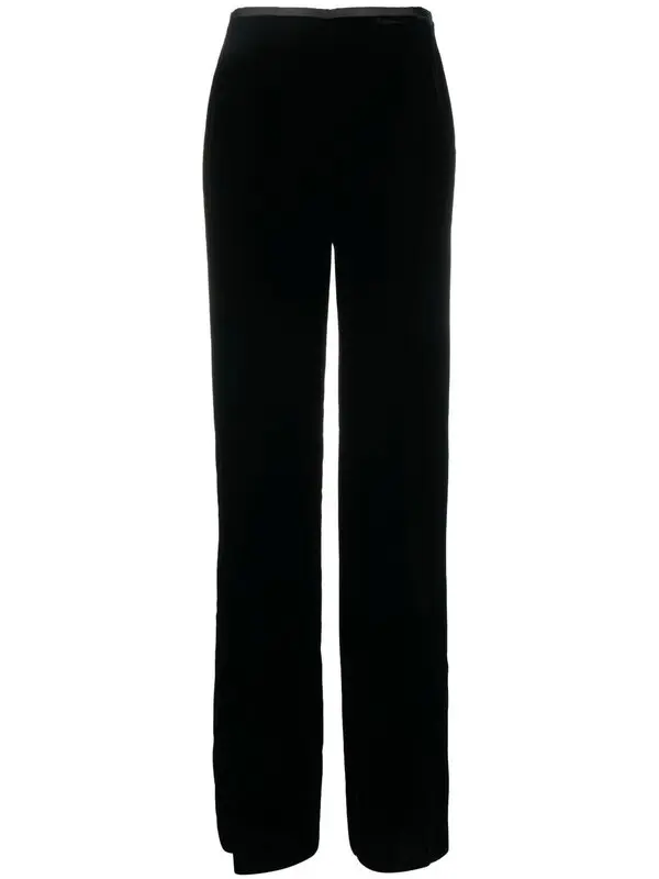 Emporio Armani Elasticated Straight-leg Trousers