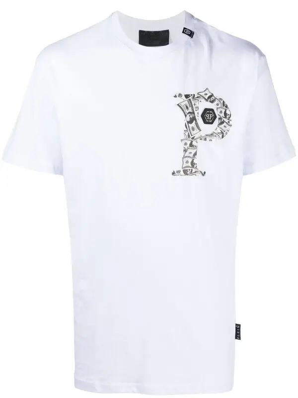 Philipp Plein Logo Print T-shirt