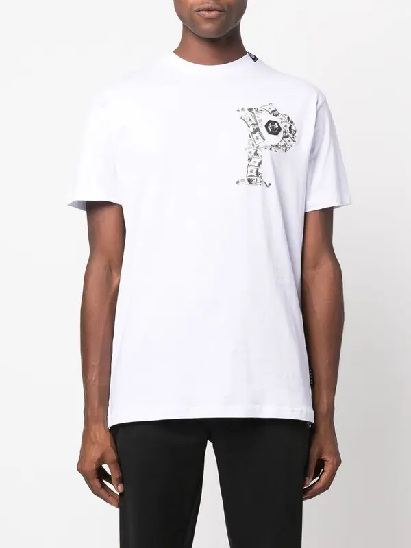 Philipp Plein Logo Print T-shirt