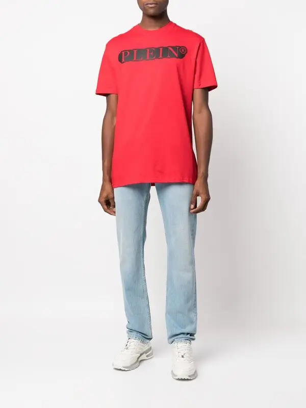 Philipp Plein Spray-effect T-shirt - Red