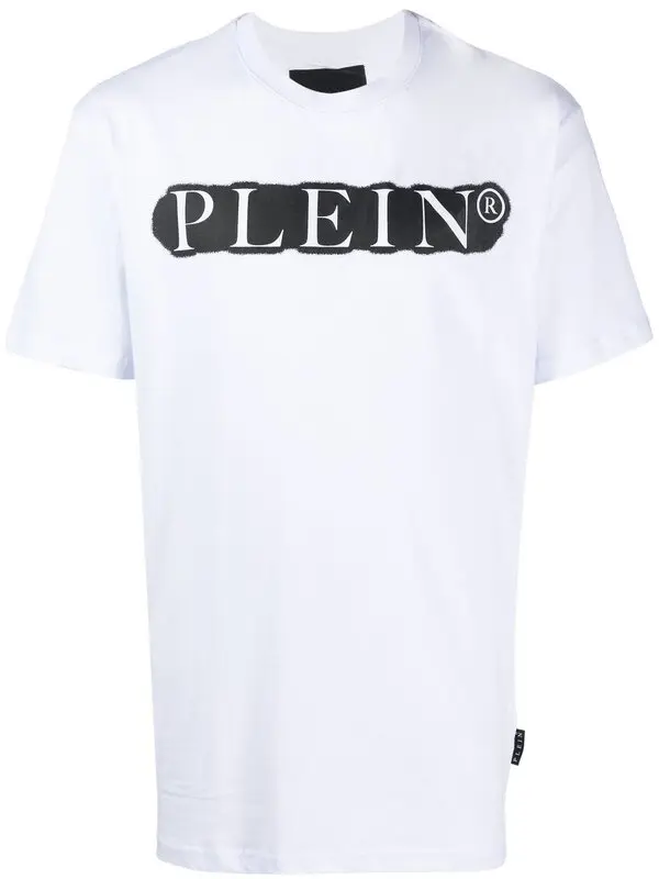 Philipp Plein Logo Print T-shirt - White