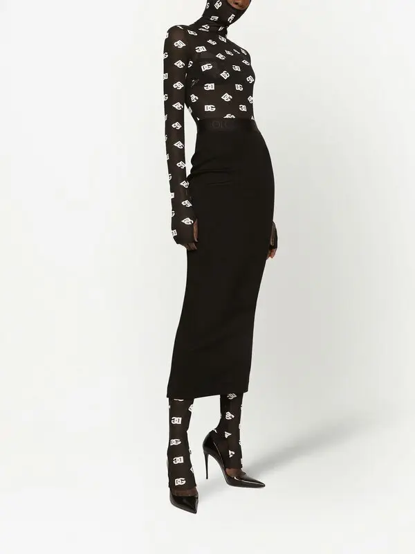 Dolce & Gabbana Logo-print Hooded Jumpsuit
