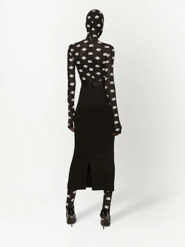 Dolce & Gabbana Logo-print Hooded Jumpsuit