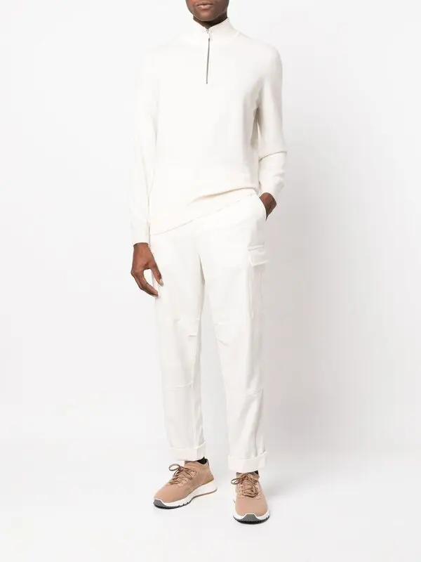 Brunello Cucinelli Tapered-leg Cargo Trousers