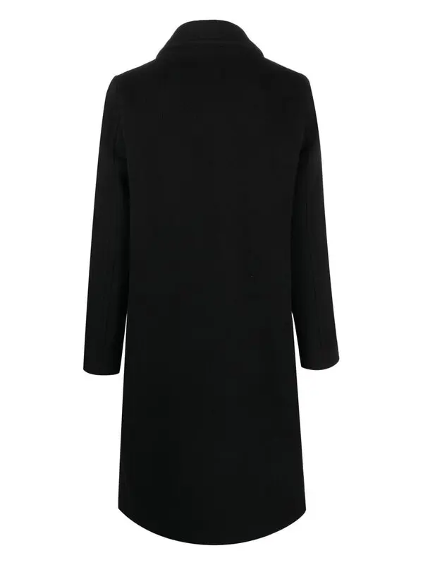 GIANLUCA CAPANNOLO Double-breasted Tailored Coat - Black