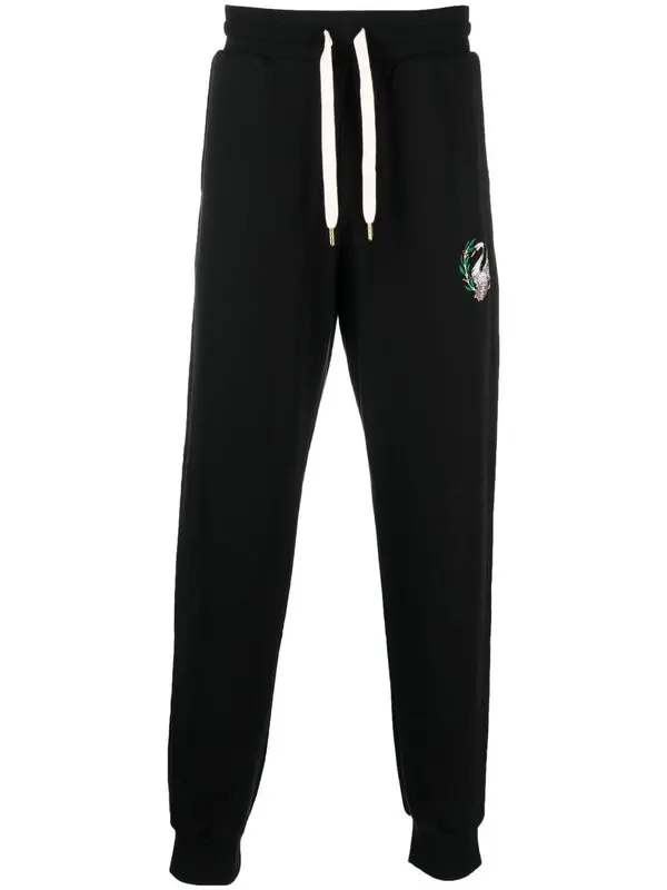 Casablanca Logo-embroidered Organic Cotton Track Pants