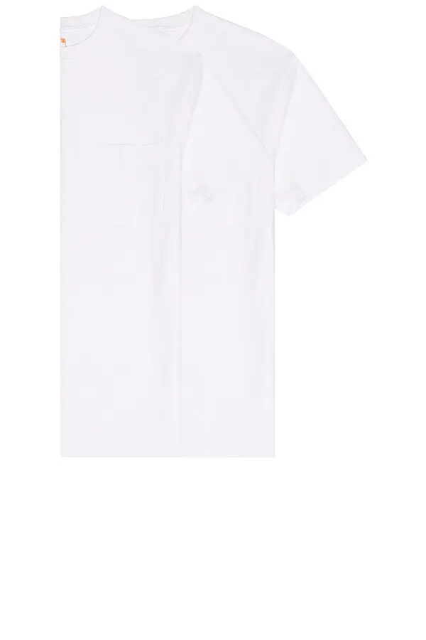 BEAMS 2 Pack Pocket Tee