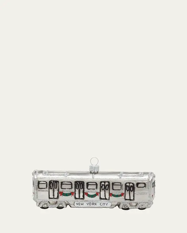 Bergdorf Goodman Subway Christmas Ornat