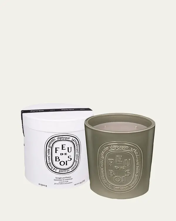 DIPTYQUE Feu De Bois Indoor & Outdoor Scented Candle, 51.3 Oz - One-color