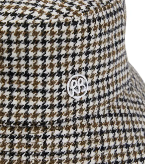 Ruslan Baginskiy Houndstooth Bucket Hat