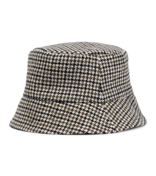Ruslan Baginskiy Houndstooth Bucket Hat