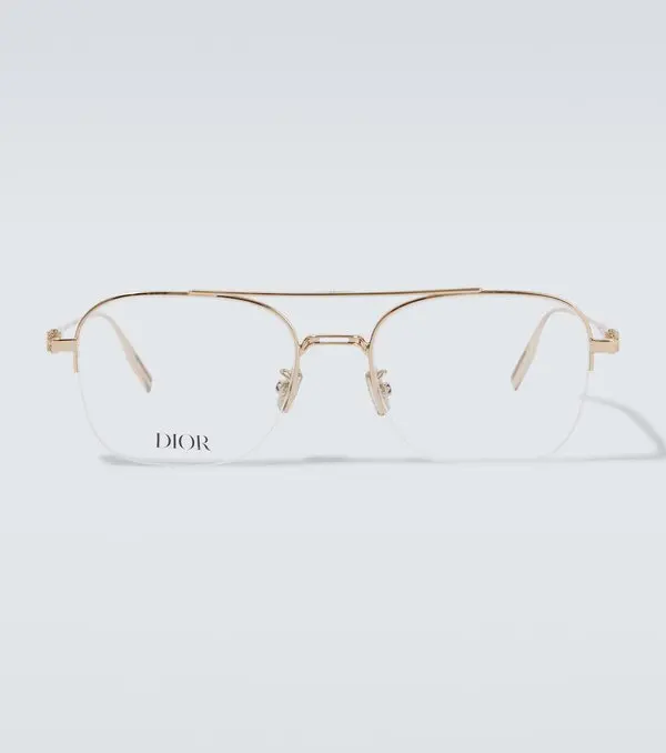Dior Neodioro S5u Aviator Glasses - Silver