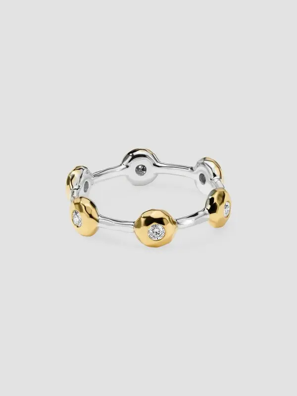 Ippolita Stardust Chimera Stardust Paparazzi 18k Gold, Diamond & Sterling Ring