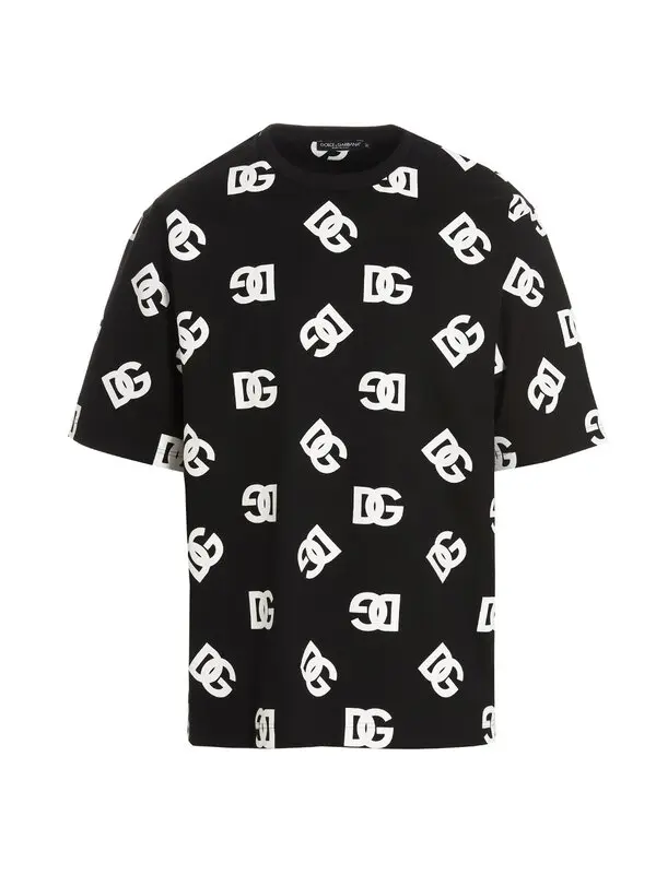 Dolce & Gabbana Dg T-shirt - White/black