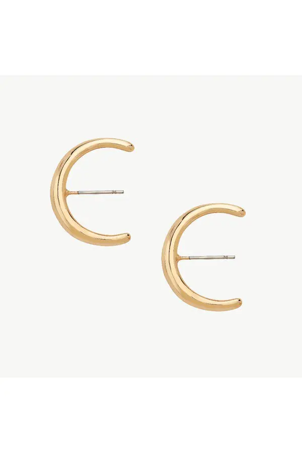 SOKO Amali Huggie Stud Earrings - Gold