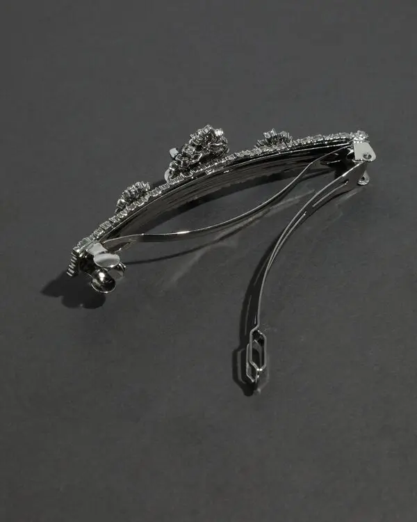 Alexis Bittar Punk Royale Large Barrette In Clear - 70% Off  display picture 1