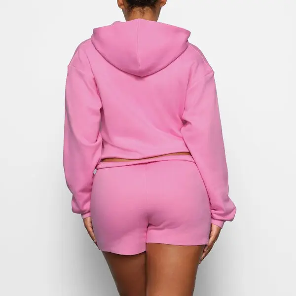 SKIMS Cotton Fleece Short - Bubble Gum