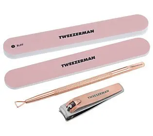 TWEEZERMAN Rose Goldtone Manicure Kit - One-color