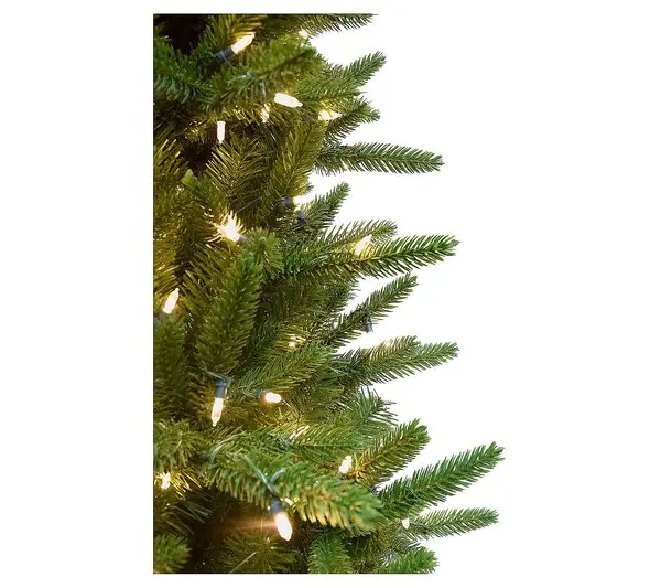 FRASER HILL FARM 9 Ft. Carmel Pine Slim Artificial Tree
