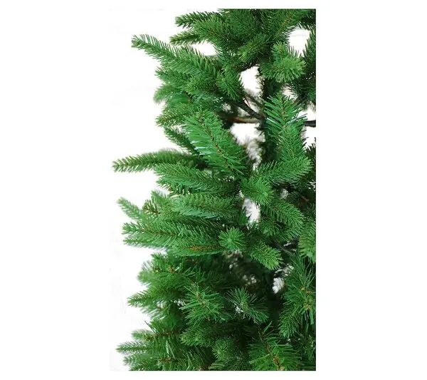 FRASER HILL FARM 7.5-ft Carmel Pine Slim Artifi Ial Christmas