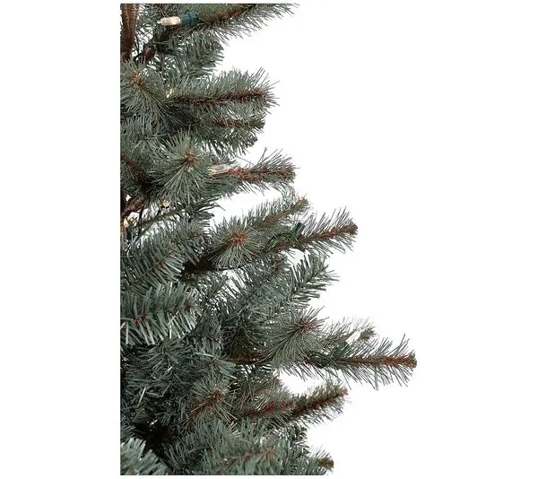 FRASER HILL FARM Set Of Two 3-ft. Heritage Pine Artificial Tre