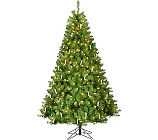 FRASER HILL FARM 7.5' Vintage Christmas Tree Wi H Candles - One-color