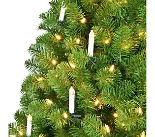 FRASER HILL FARM 7.5' Vintage Christmas Tree Wi H Candles