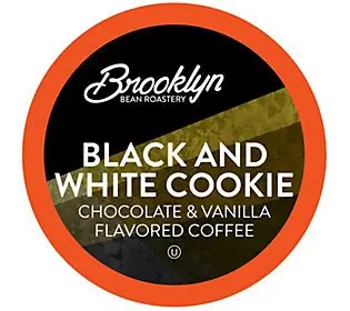 BROOKLYN BEAN ROASTERY Brooklyn Beans 40-count Black & White Cookie Co Ffee Pods - One-color