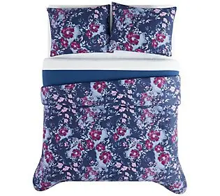 Badgley Mischka Home Midnight Garden King Comfo Rter Set