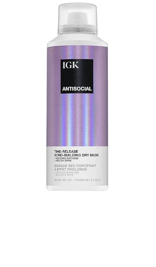 IGK Antisocial Overnight Bond-building Dry Hair Mask - N,a