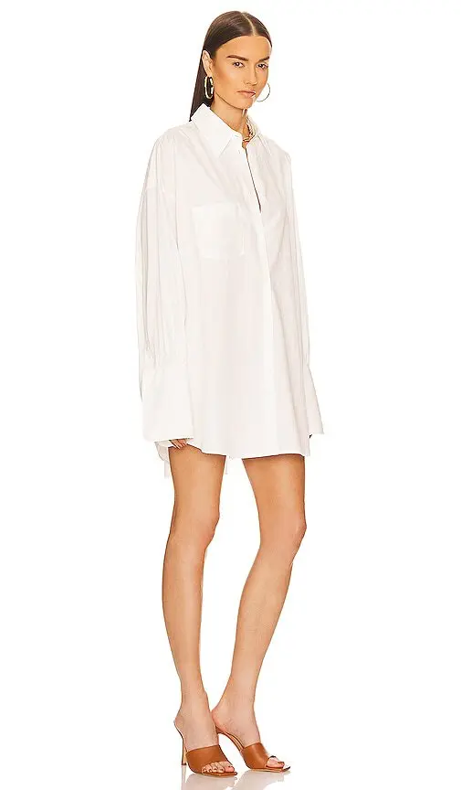 HELSA Cotton Poplin Oversized Shirt