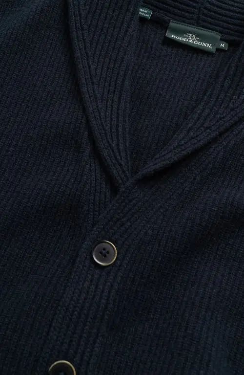 Rodd & Gunn Carterton Rib Wool Cardigan